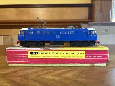 RARE HORNBY DUBLO 2245 3,300HP OVERHEAD ELECTRIC DIESEL LOCOMOTIVE NO ...