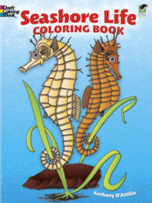 Seashore Life Coloring Book (Dover Nature Coloring Book) - Paperback ...