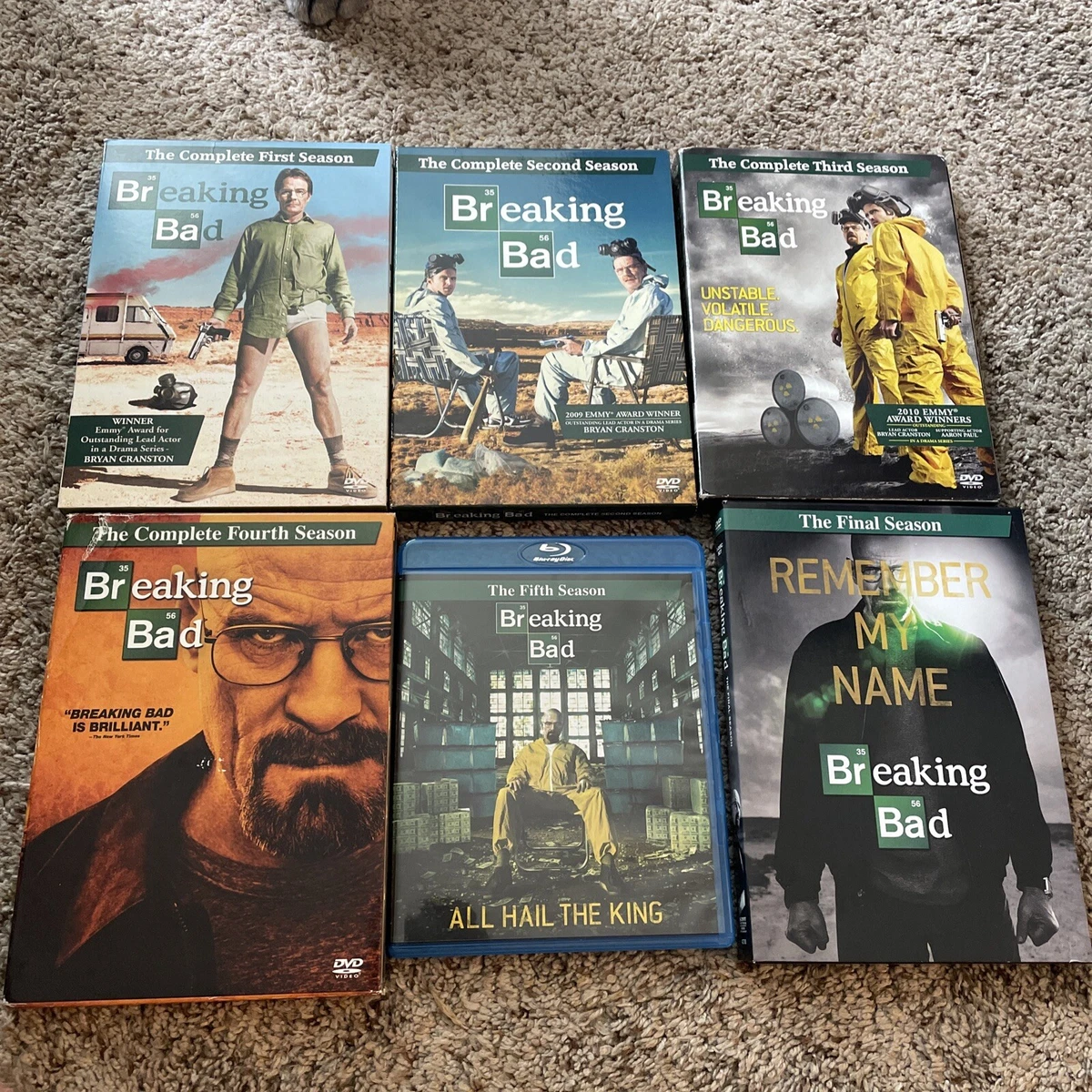 Breaking Bad Season 6 Dvd Cover