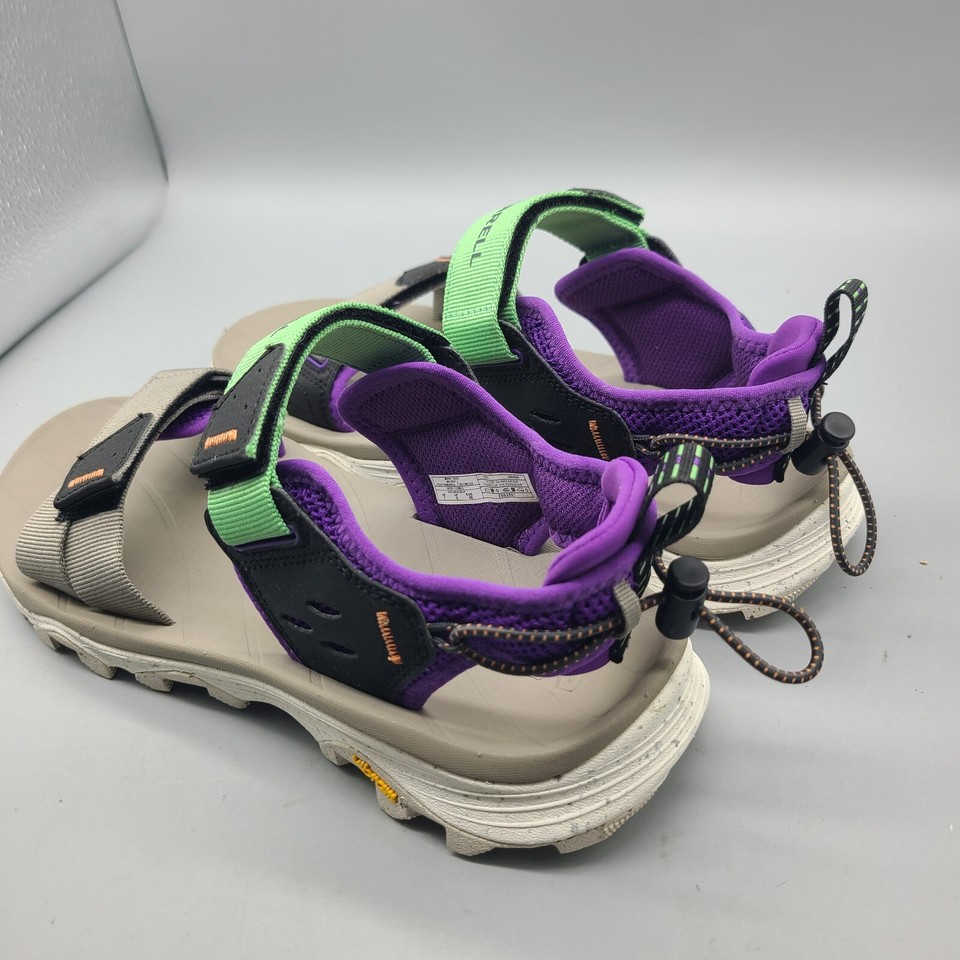 Merrell Speed Fusion Strap Sandals Men's US 7 Moon Rock Vibram Hike ...