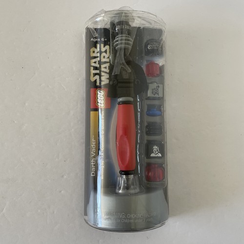 LEGO P1709 STAR WARS Pen Darth Vader / 2002 Connect Build Writing ...