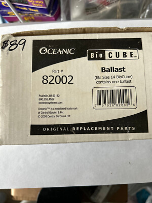 Oceanic 14 BIoCube Ballast For 2 Power Compact Bulbs Only, Part 82002 ...