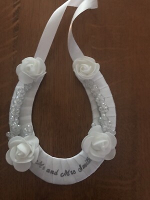 Personalised Handcrafted Good Luck Wedding Lucky Horseshoe For Brides ...