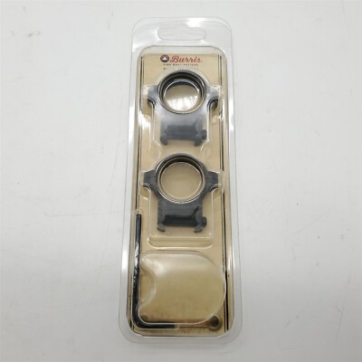 Burris Solid Steel Weaver Zee Rings 30mm High Matte Black | eBay