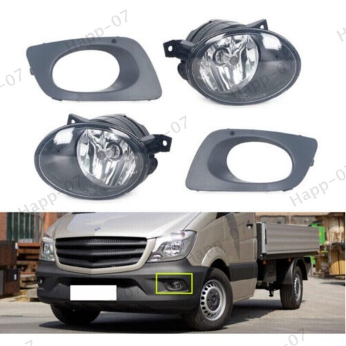 1 Pair Front Fog Light With Cover For Mercedes-Benz Sprinter W906 2014 ...