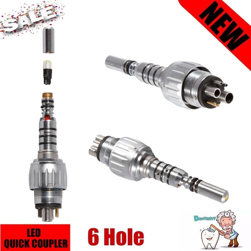 Dental Handpiece MULTIflex LUX Coupling 6 Pin Fit Kavo Fiber Optic LED ...