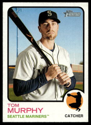 2022 Topps Heritage #134 Tom Murphy Seattle Mariners | eBay