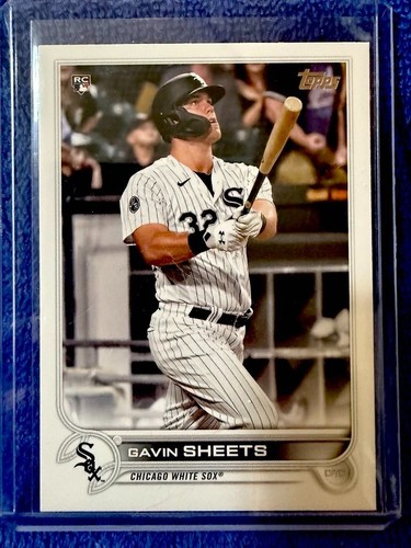 GAVIN SHEETS 2022 TOPPS CHICAGO WHITE SOX ROOKIE CARD RC # 12 | eBay