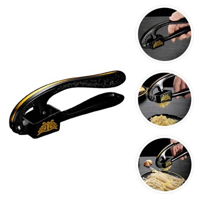 Zinc Alloy Garlic Press Practical Garlic Squeezer Home Kitchen Supplies ...