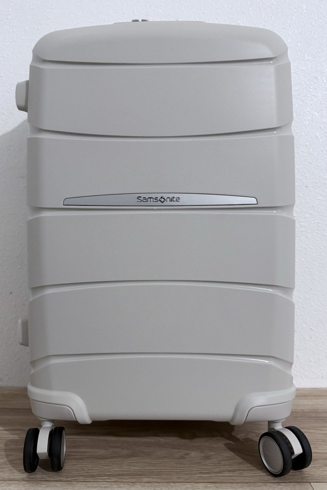 Samsonite Outline Pro 21" Hardside Carry-on Spinner Color: Stone Grey ...