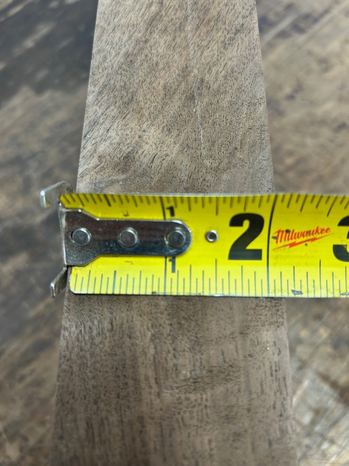 INSANE! BURL CURLY Claro 10.5"x5.5"x 2.125" Lumber Block Carve Craft Knife L55 | eBay