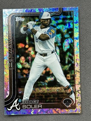 Jorge Soler #23 2025 Topps Factory Set Foilboard Parallel SN /417 SP ...
