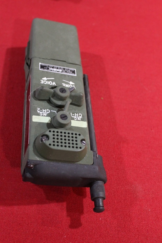 MILITARY SURPLUS HELMET RADIO PRT-4 / PRR-9 TRANSMITTER RECEIVER FIELD ...