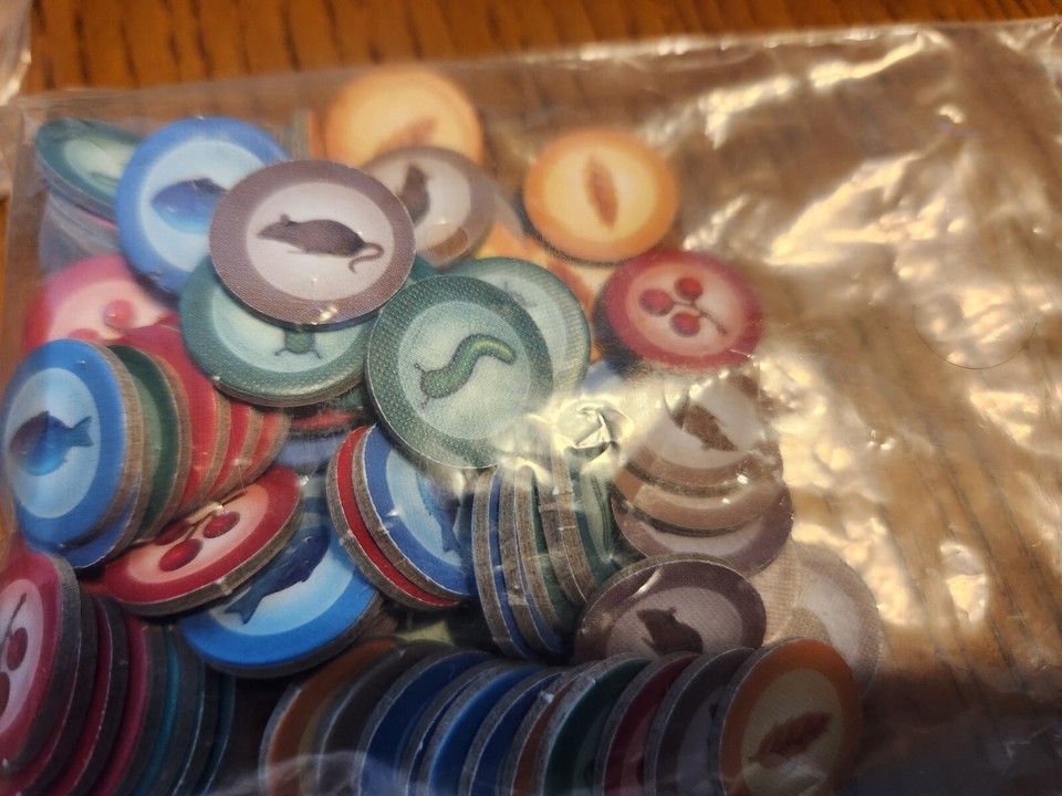 Wingspan Asia cardboard food tokens | eBay