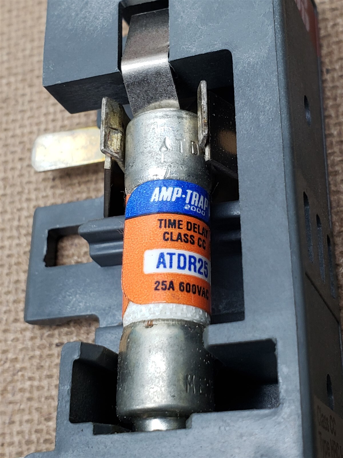 ABB OS 30ACC12 Fused Disconnect w/ Shaft & Handle 3 Pole 25A 600V Class ...