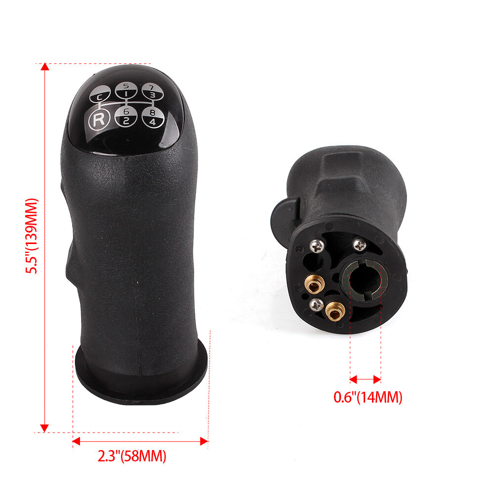 Manual Gear Shift Lever Knob 8 Speed+R+C For Volvo FH FM Truck 20488058 ...