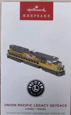 2024 Hallmark Lionel Trains UNION PACIFIC LEGACY SD70ACE Gold *LIMITED ...