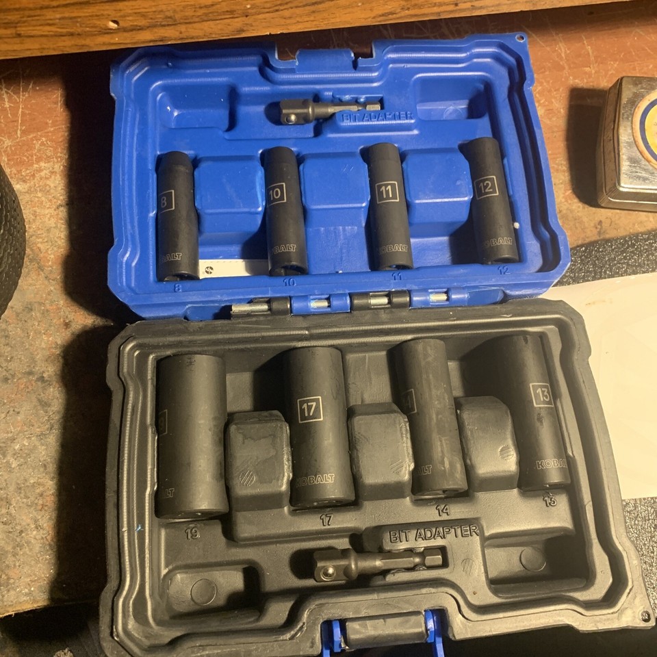 kobalt 10 pc 3/8 drive impact grade deep socket set 0864581 metric | eBay