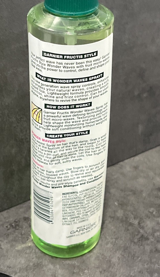 Garnier Fructis Style Wonder Waves Wave-Enhancing Spray 8.5 oz | eBay
