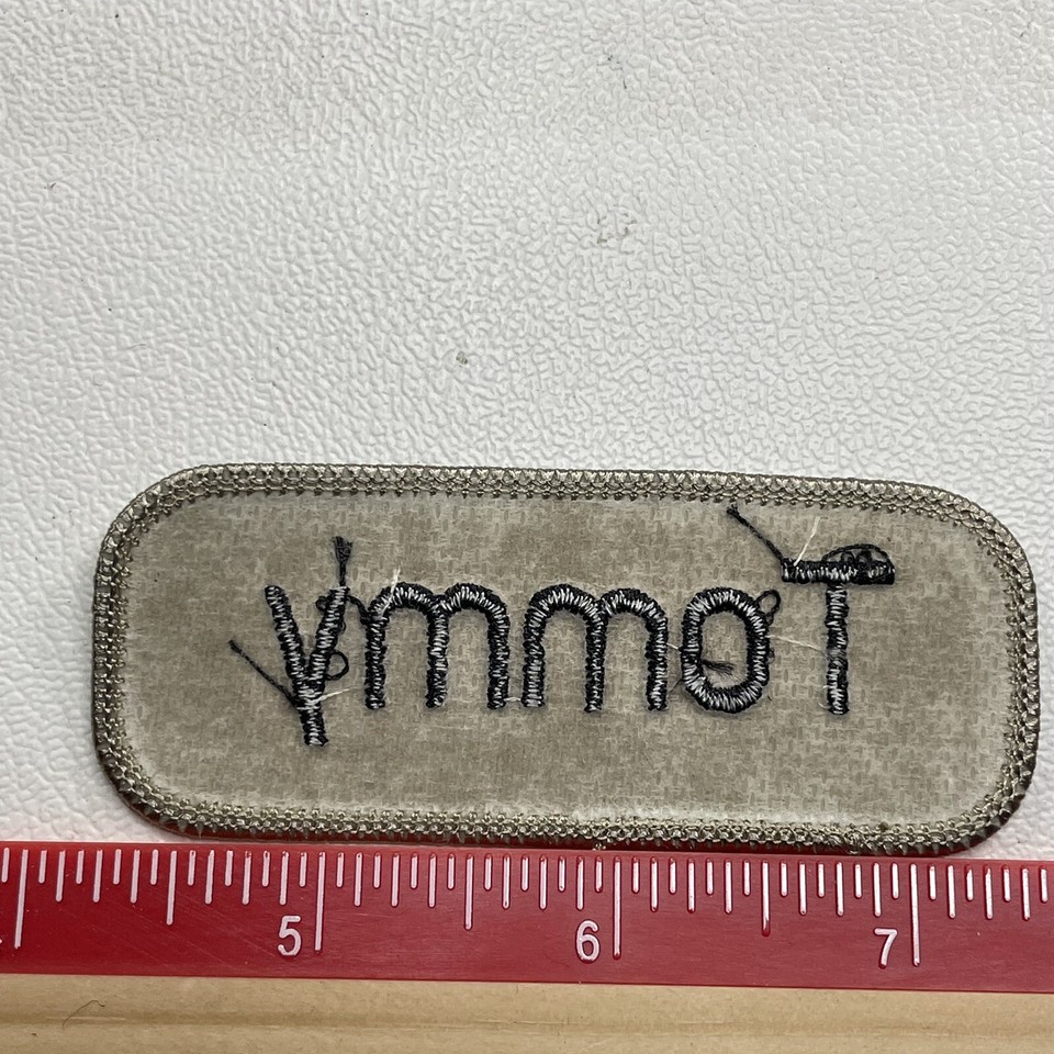 Used Name TOMMY Uniform Patch (For Mechanics, Service & More) B020 | eBay