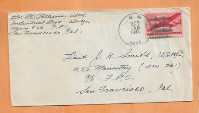 WORLD WAR II MILITARY MAIL INDUSTRIAL DEPT 1945 | eBay UK