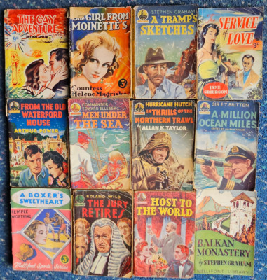 12 vintage Mellifont Vintage Novel 1940s / 50s digest paperbacks Arthur ...