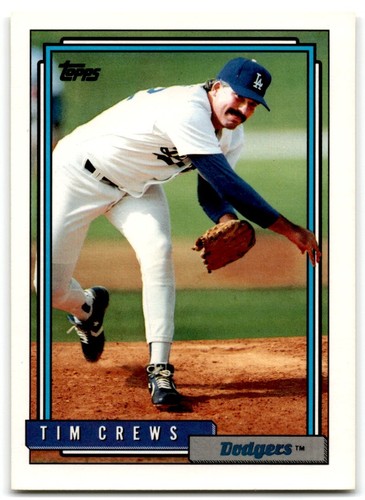 1992 Topps Tim Crews Los Angeles Dodgers #642 | eBay