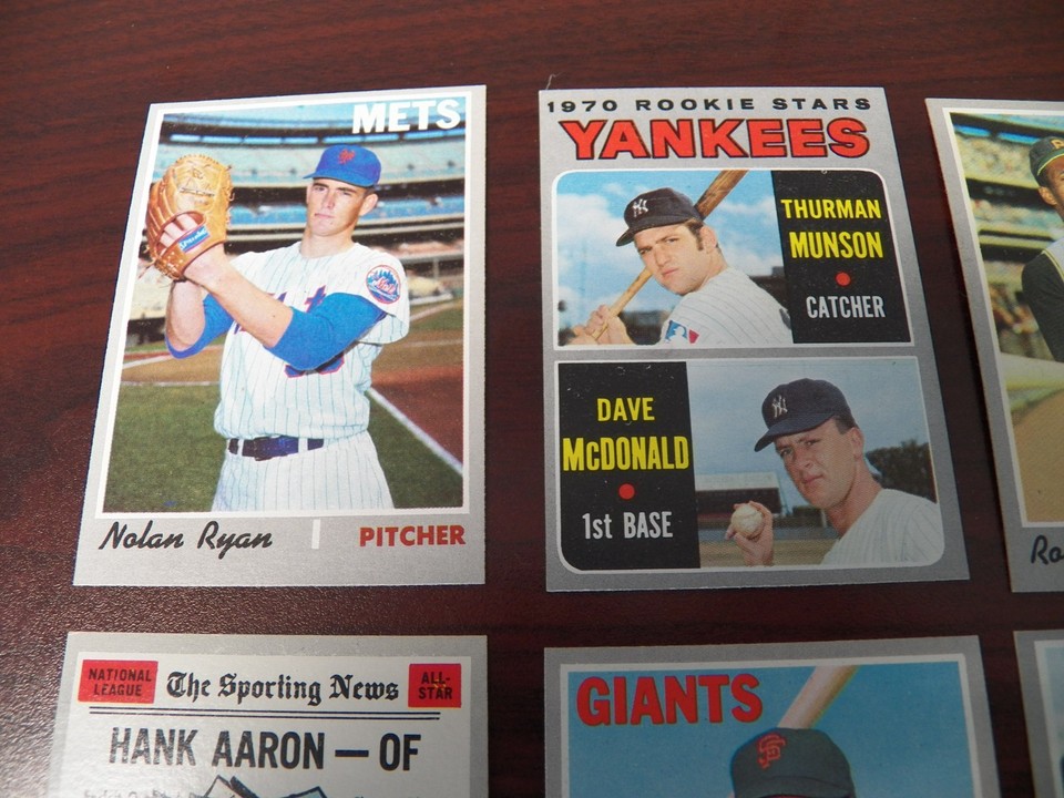 1970 Topps Baseball COMPLETE SET (720) Gorgeous set Corners are so ...