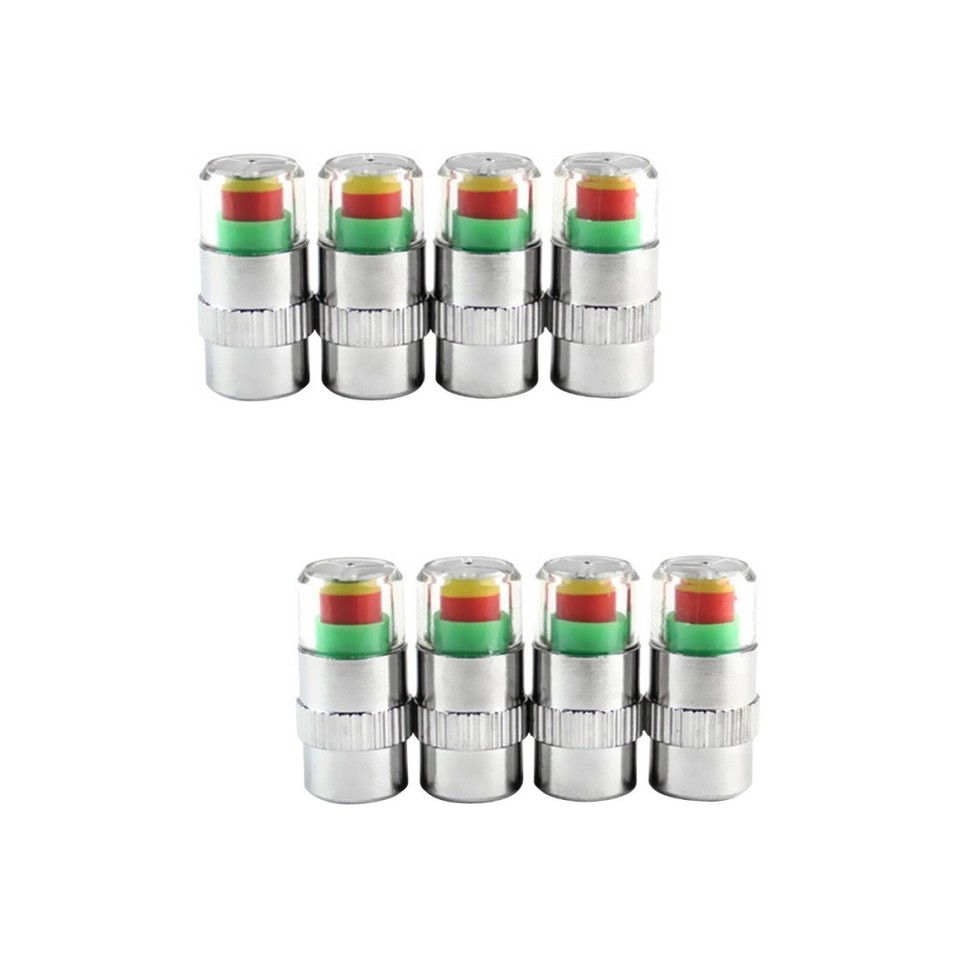 2 Pack Tire Valve Stem Caps Cover Camper Pressure Monitoring System ...
