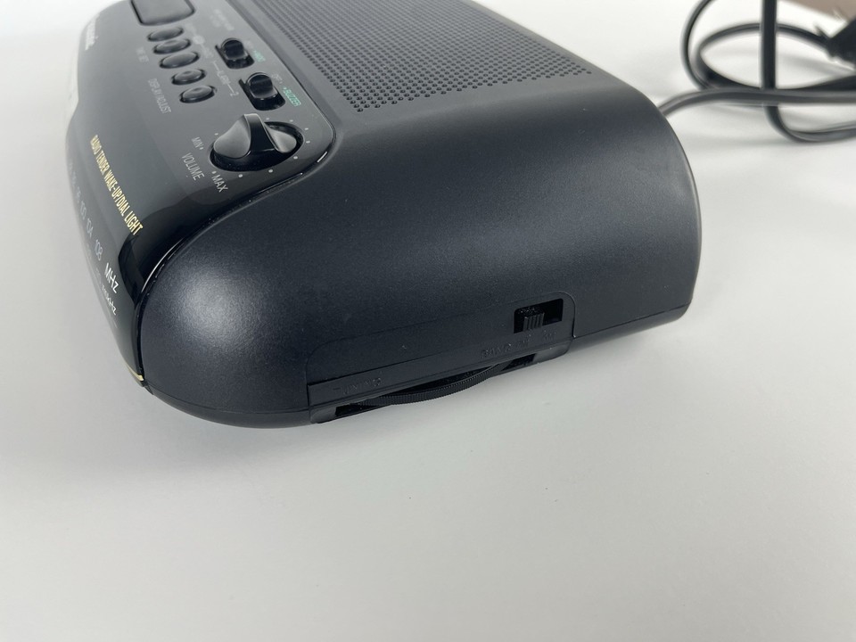 Panasonic Clock Radio RC-6099 Black, Clean, Tested And Working | eBay