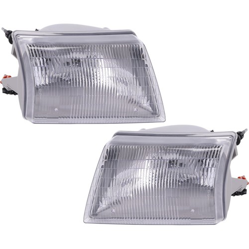 Headlight Set For 1998-2000 Mazda B2500 B3000 B4000 Left and Right With ...