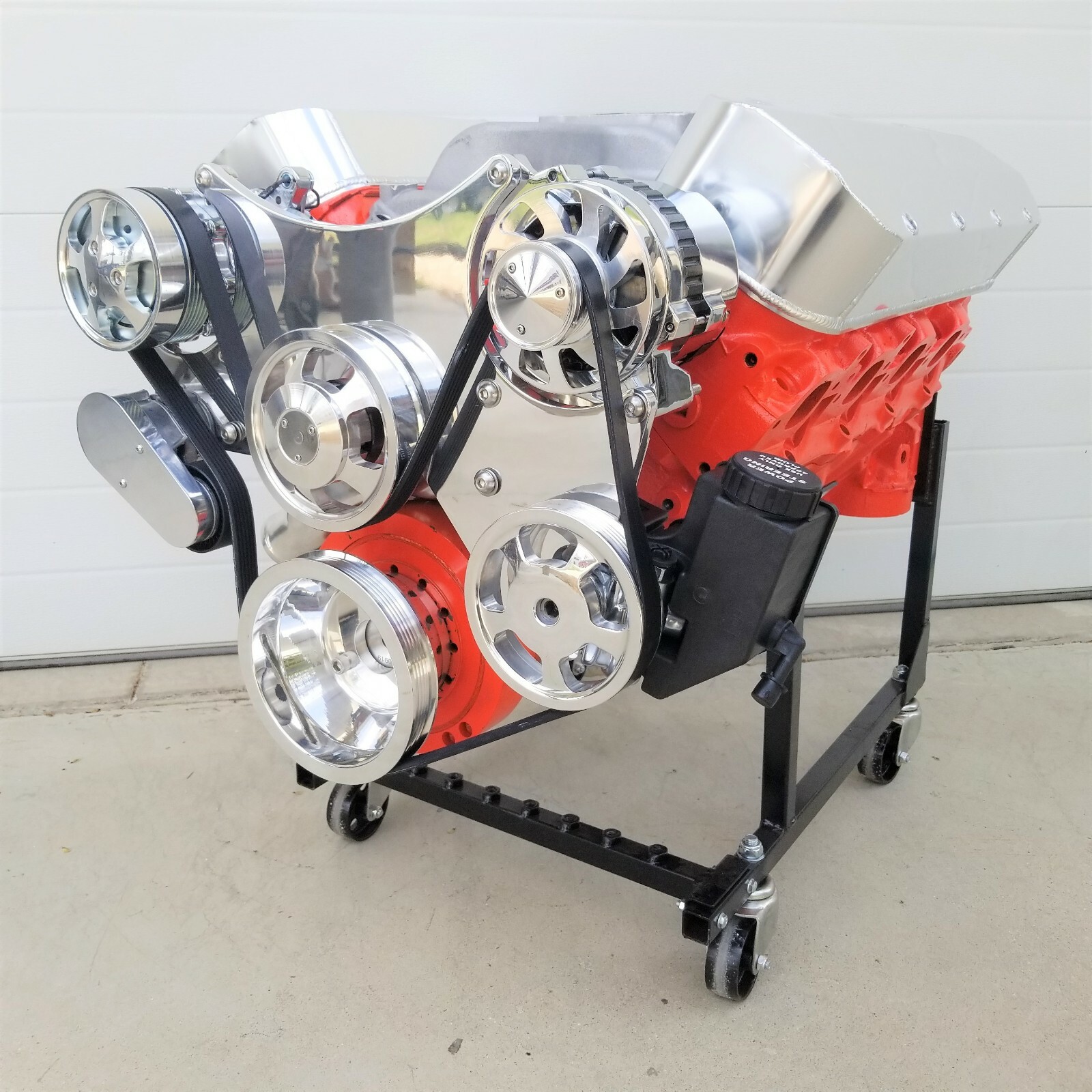 Big Block Chevy Serpentine Kit Front Drive System Polished BBC 396 427 ...