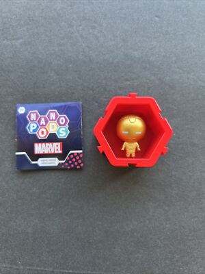 MARVEL WOW NANO PODS IRON MAN GOLD CHASE | eBay
