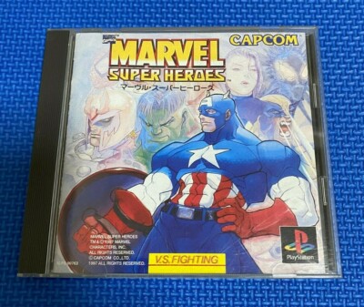 Marvel Super Heroes PS1 Playstation J-NTSC Japanese | eBay