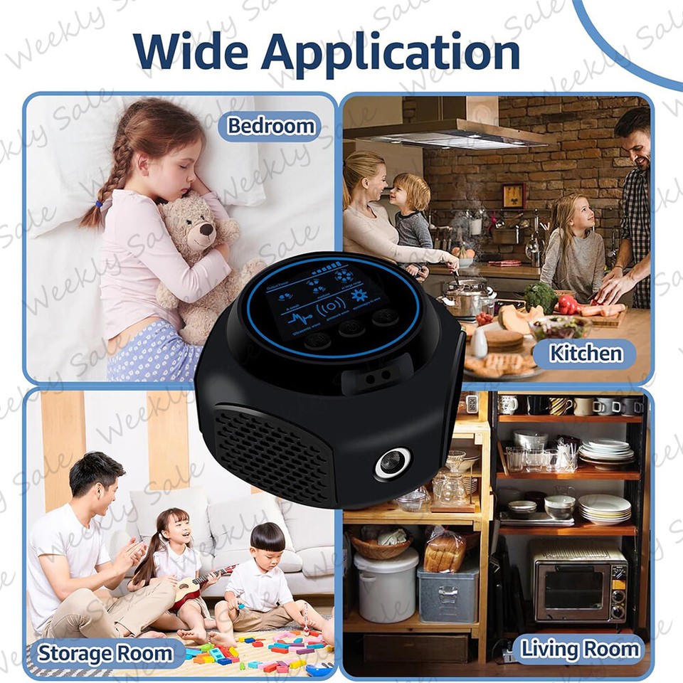 4 in 1 Ultrasonic Mouse Repeller Rodent Repellent Pest Blocker Rat ...