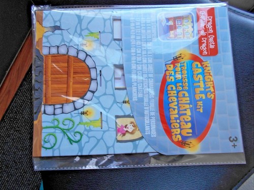 New Dragon Knights Castle Kit Cardboard Fun Character Stickers17 ...