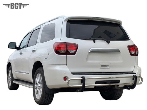 BGT Stainless Steel Double Tube Rear Bumper Guard | Fits 2006-2018 ...