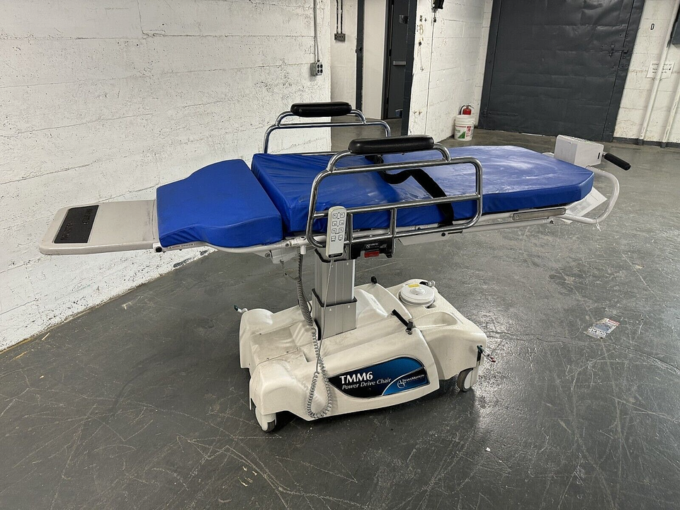 TRANSMOTION TMM6 POWER DRIVE MULTI PURPOSE STRETCHER/ EXAM CHAIR ...