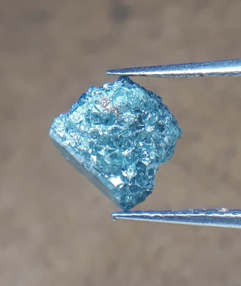 GIFT DIAMOND 2.08 Ct,Natural Blue Rough Diamond|Light Blue Diamond ...