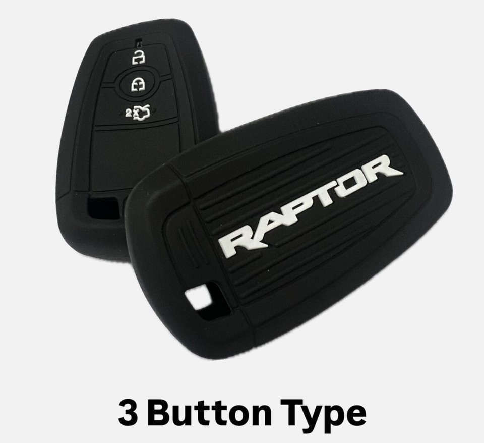 Silicone Car Remote Key Fob Cover For Ford Ranger Raptor 2018 2024 ...