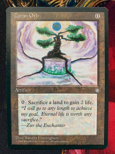MTG 1x Zuran Orb - Ice Age [Vintage] [Excellent] | eBay