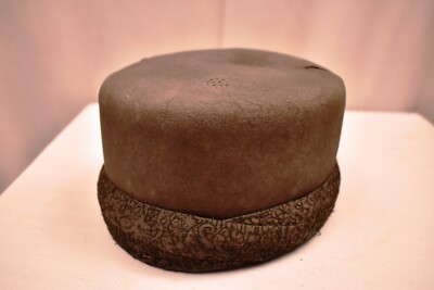 Vintage Parsi Paghdis Phetas Zoroastrian Fur Hat Topi Cap Chinoy Bros ...