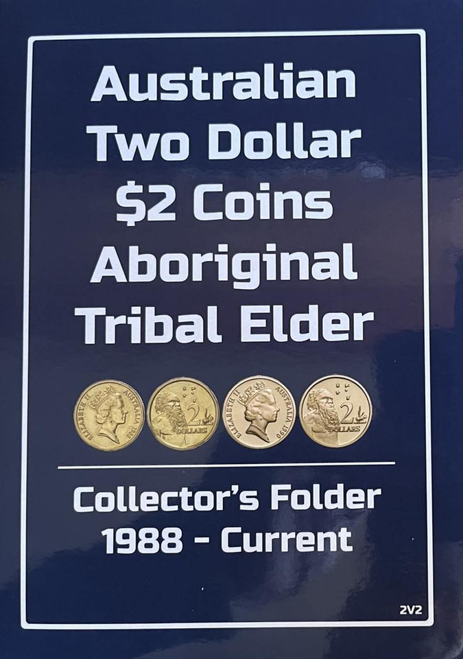 Australian $2 dollar coins collection 1988-2025 in folder 60 coins ...