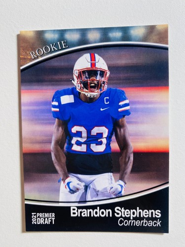 2021 SAGE #1414 BRANDON STEPHENS ROOKIE NM-MT NFL FOOTBALL CARD | eBay