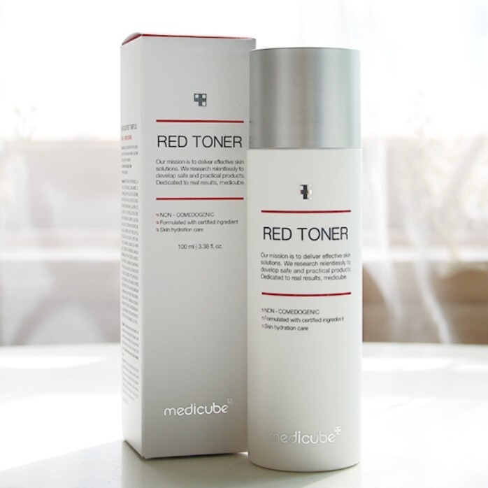 MEDICUBE Red Toner 100ml Moisturizing Toner Acne Prone Skin Care K ...