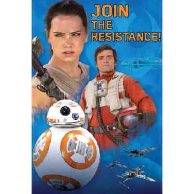 Star Wars Party Supplies Join The Resistance Invitations (Pack of 8 ...