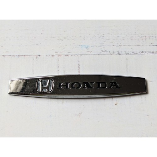 Honda H Symbol Logo Emblem Metal Plate Car Badge Chrome Accessory Pre ...