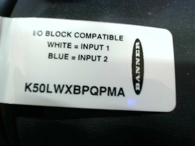 Banner K50 Series EZ-Light 2 Color White/Blue General Purpose K - New ...
