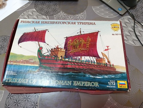maquette 1/72 Zvezda Trireme De L Empire Romain Boîte 9019 | eBay
