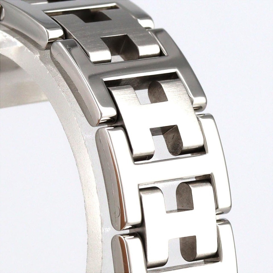 Authentic HERMES Clipper CL4.210 SS Quartz #260-007-481-8747 | eBay